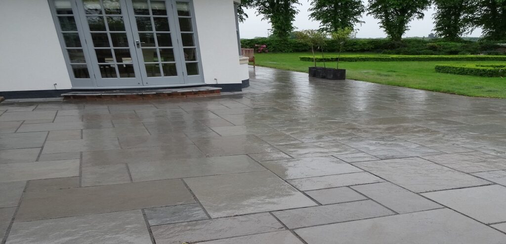 Grey Limestone Paving Ireland – Natural Outdoor Stone - Creative Gardens