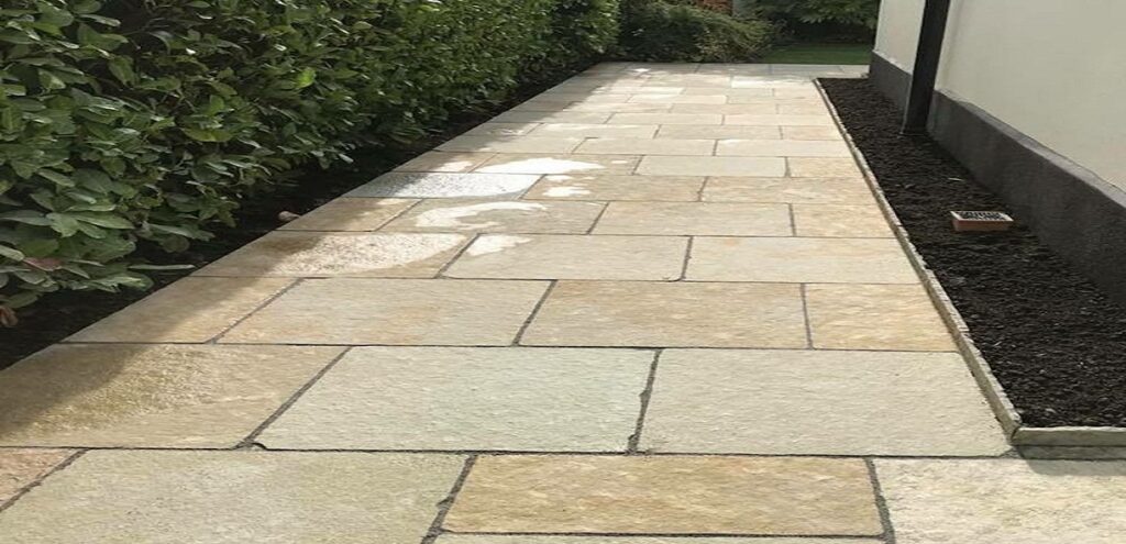 Yellow Limestone Paving – Natural Stone for Gardens Ireland - Creative ...